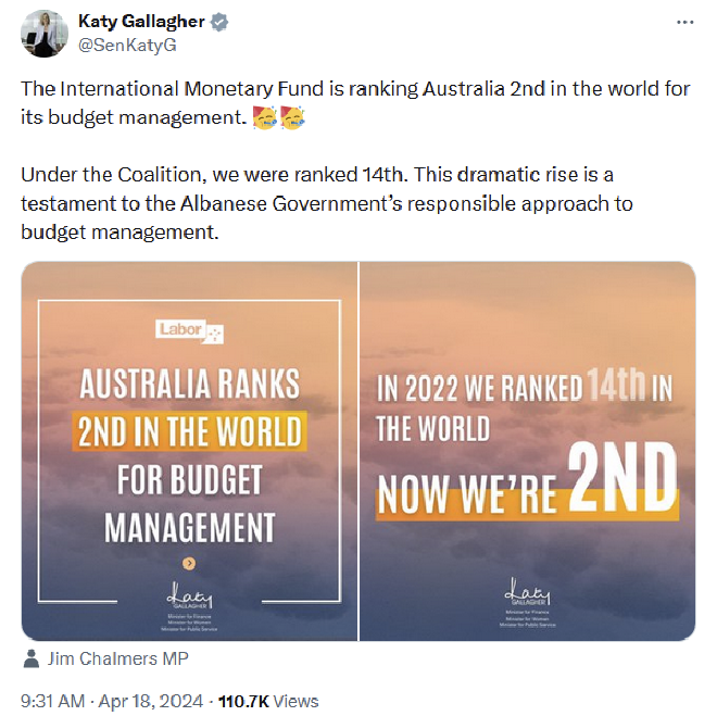 We're number two! · Aussienomics
